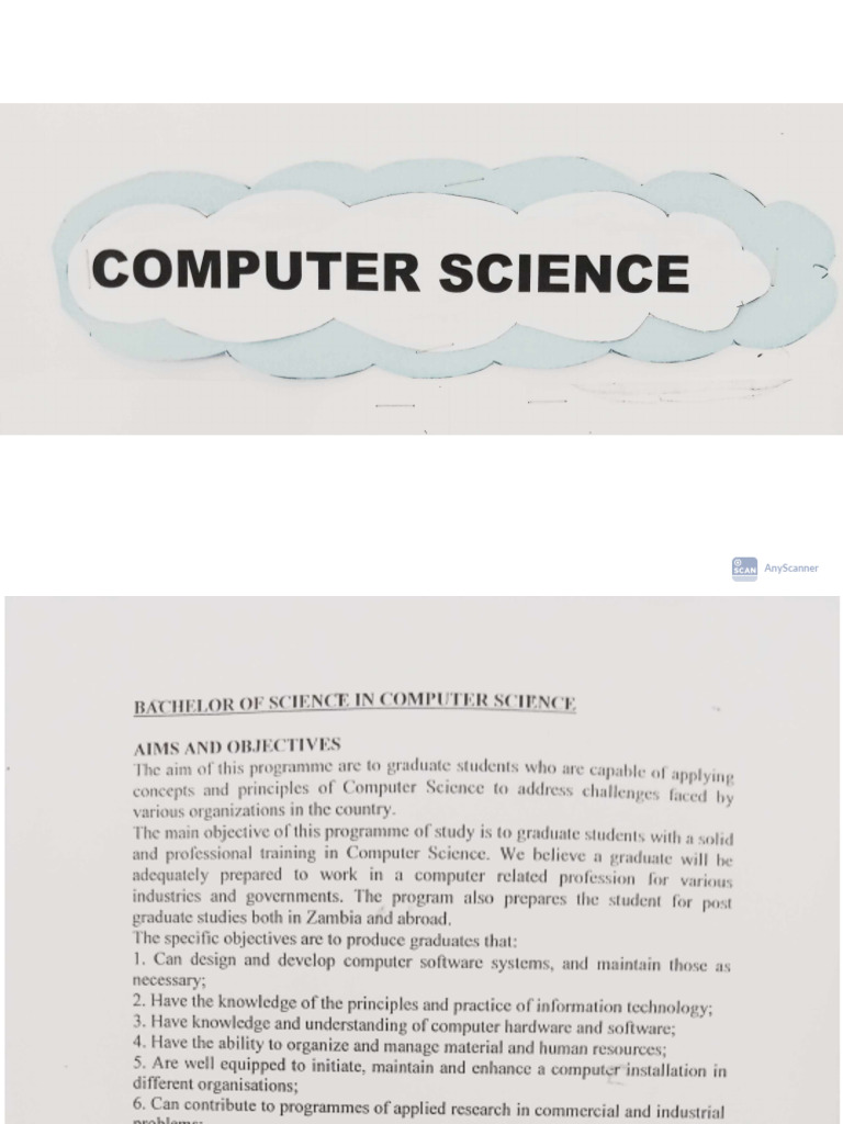 Computer Science Courses (1-4) | PDF