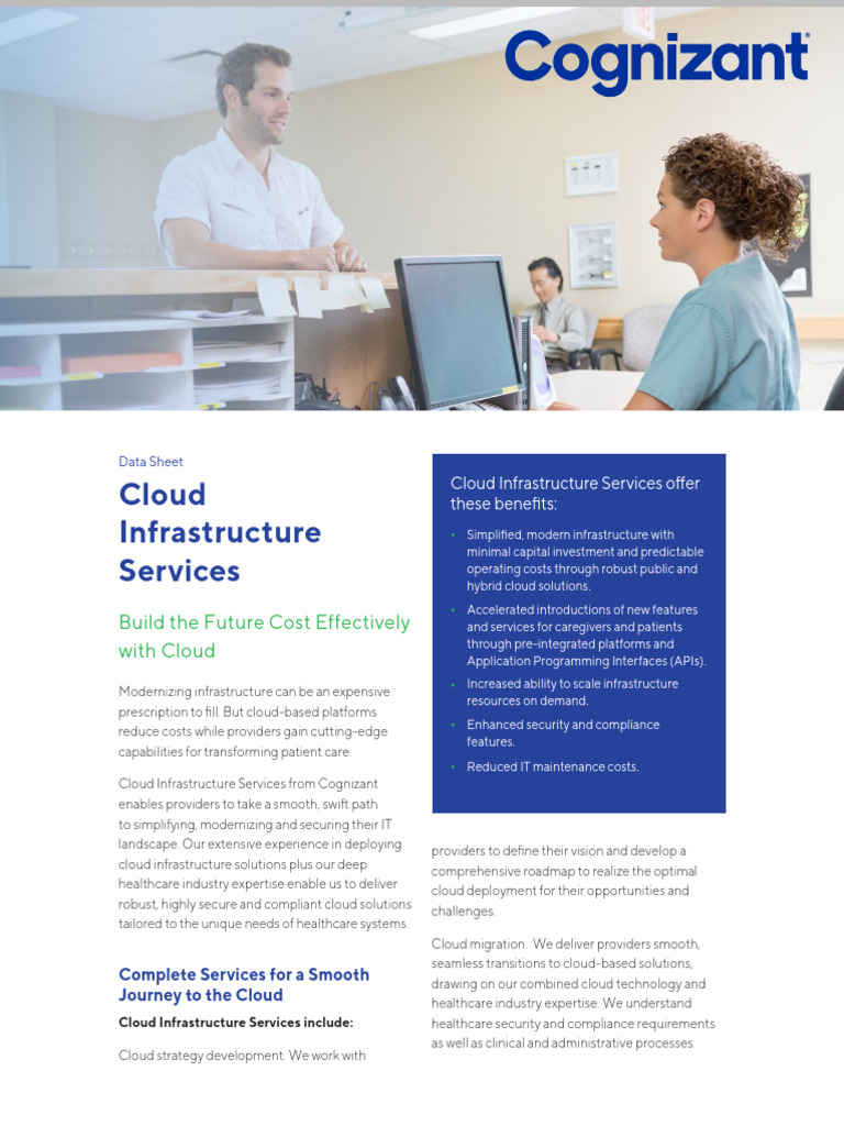 Cognizant Provider Cloud Infrastructure Services | PDF | Cloud Computing | Computing