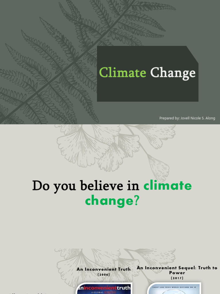Understanding Climate Change and Solutions | PDF | Food Security ...