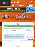 Panduan Aktivasi Akun Dikbud HR | PDF