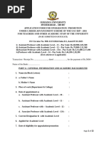 Annexure-A - Academic-Research Score Sheet As Per UGC - 2018 ...