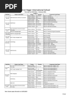 Cambridge May June 2025 Exam Timetable | PDF