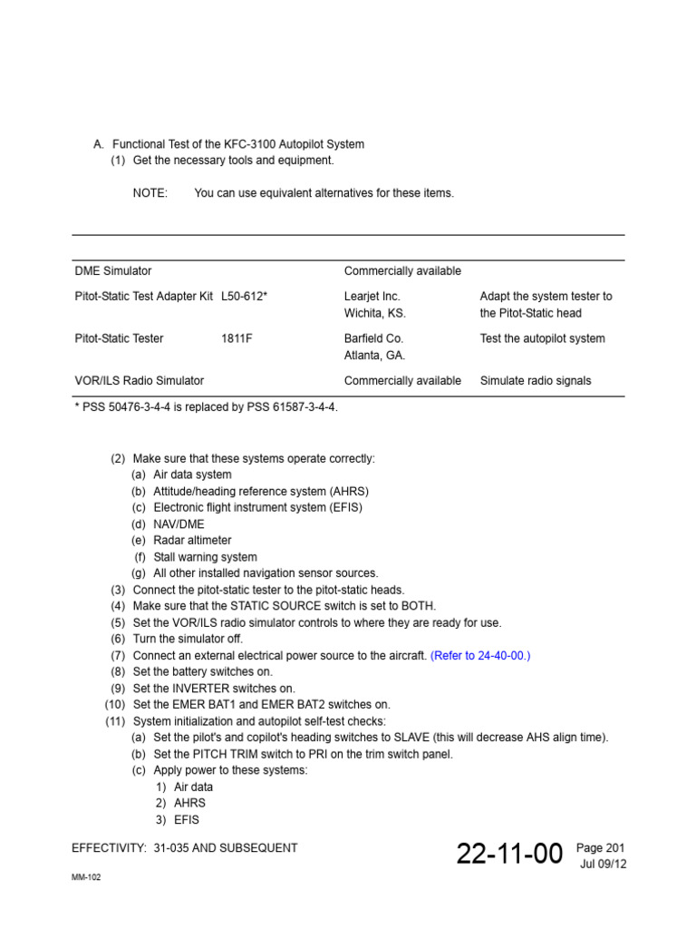 Amm 22-11-00 | PDF | Aerospace | Avionics