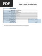 Aging Report Format (Version 1) .XLSB | PDF | Invoice | Business