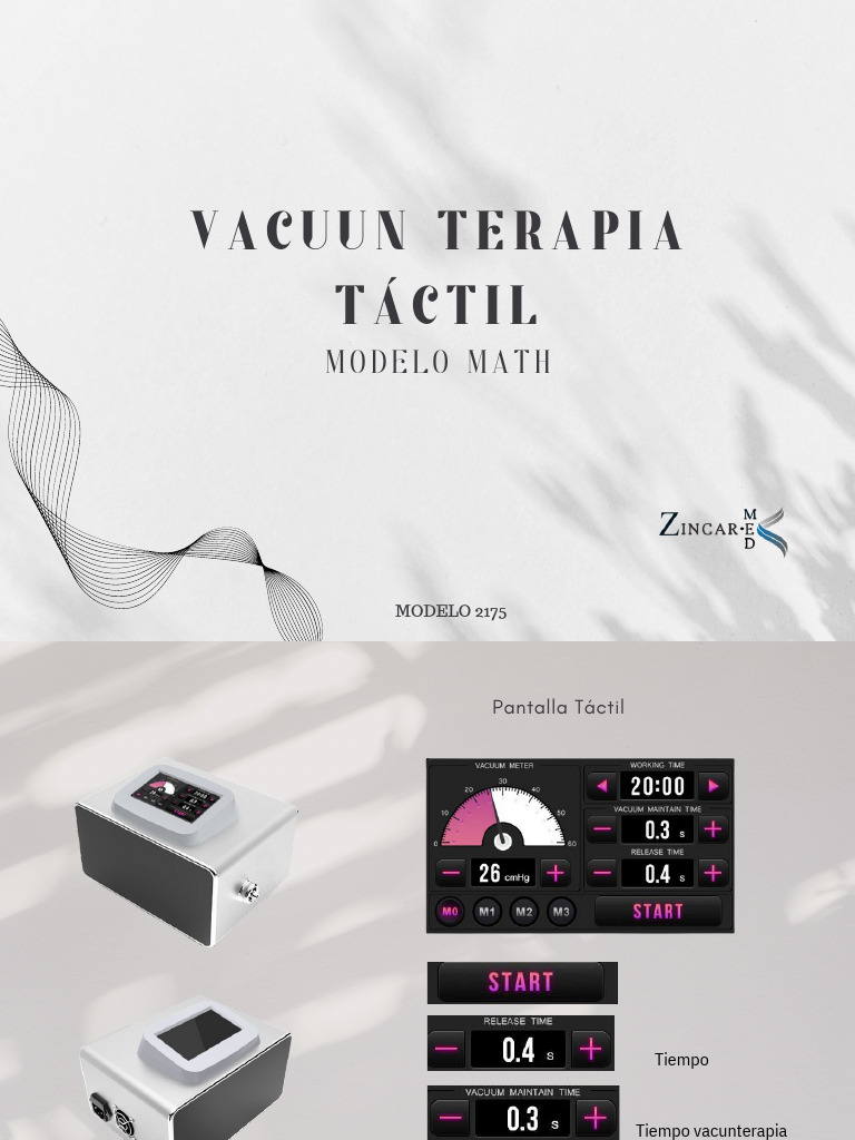 Catalogo Vacuun Terapia Táctil | PDF