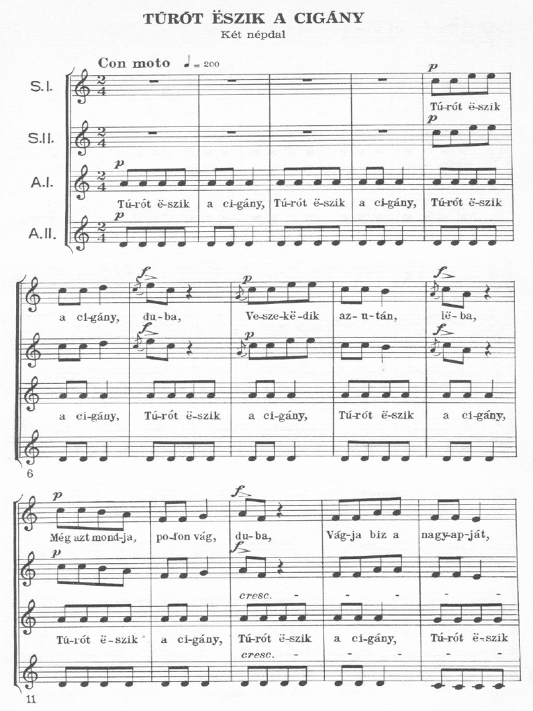 Turot Eszik A Cigany | PDF