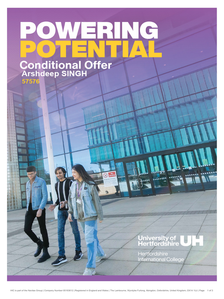 SINGH Arshdeep Offer Letter | PDF