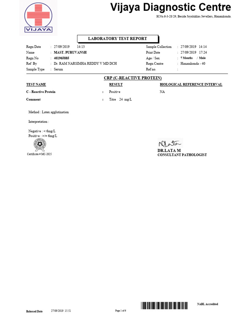 _1569597435057 | PDF | White Blood Cell | Diseases And Disorders