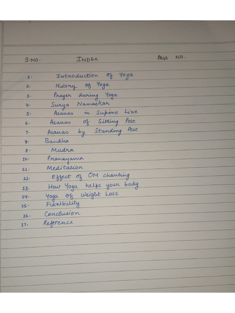 Yoga Incomplete Project | PDF