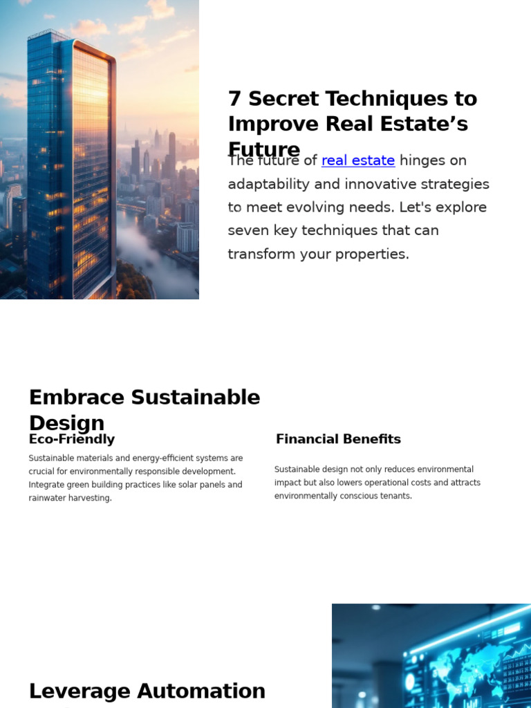 7 Secret Techniques To Improve Real Estate's Future | PDF | Efficient ...