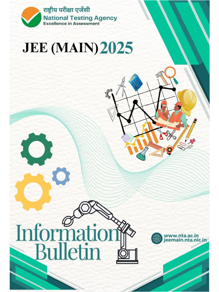 JEE Main 2025 Information Bulletin | PDF