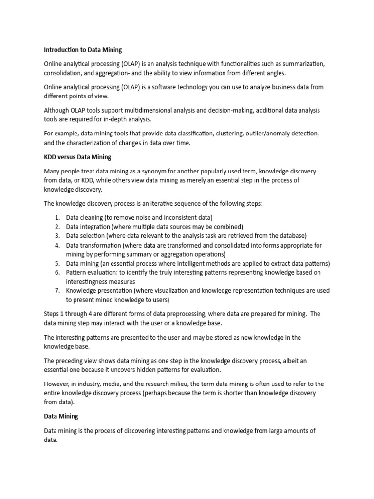 Introduction To Data Mining - 125604 | PDF | Data Mining | Data