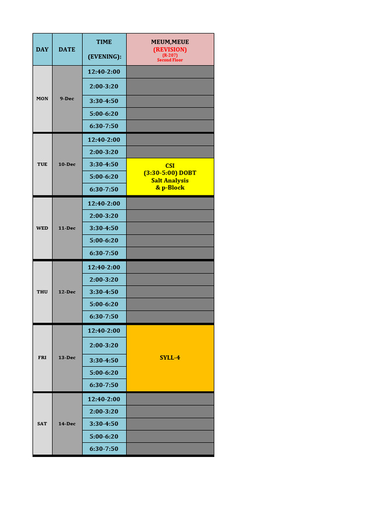 Meum,Meue Ttujjain 09 15dec2024 Sr 1 | PDF
