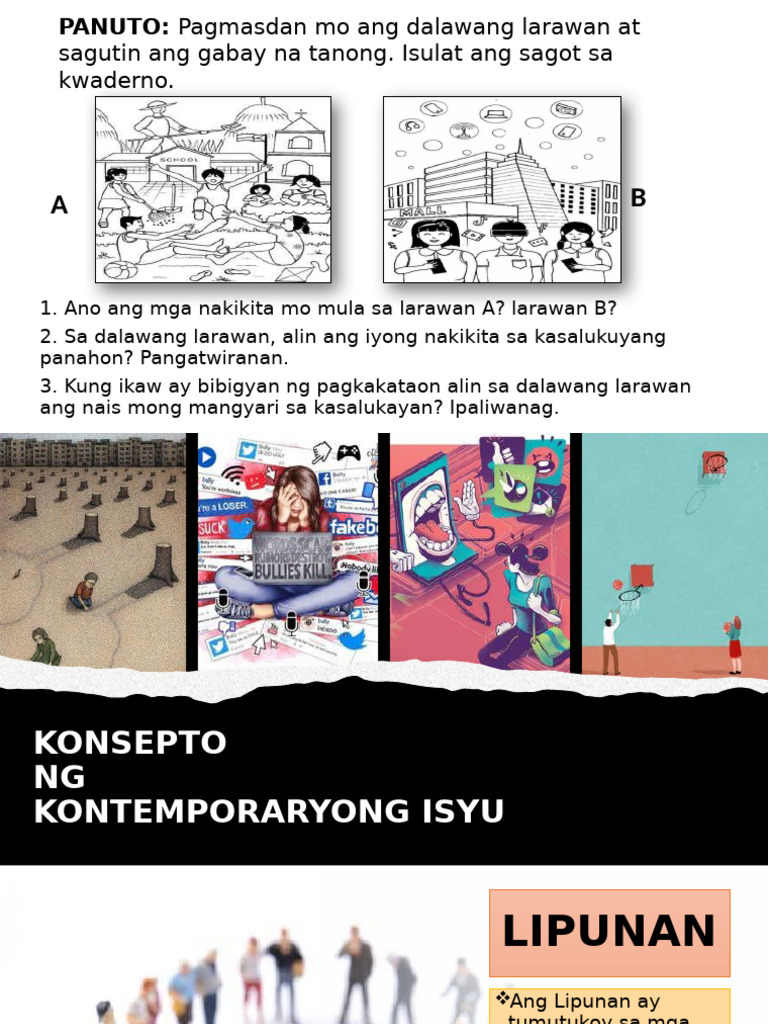 KONSEPTO-NG-KONTEMPORARYONG-ISYU | PDF