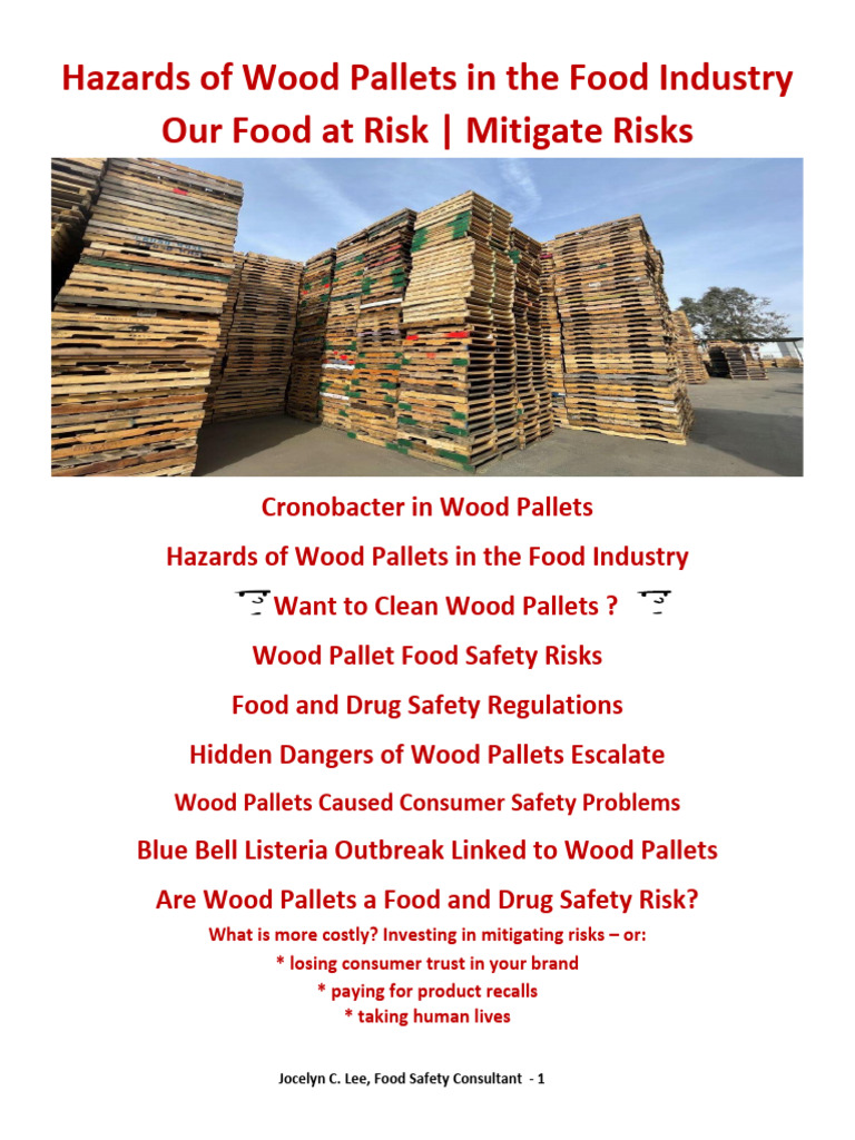 Hazards of Wood Pallets in The Food Industry | PDF | Pallet | Food Safety