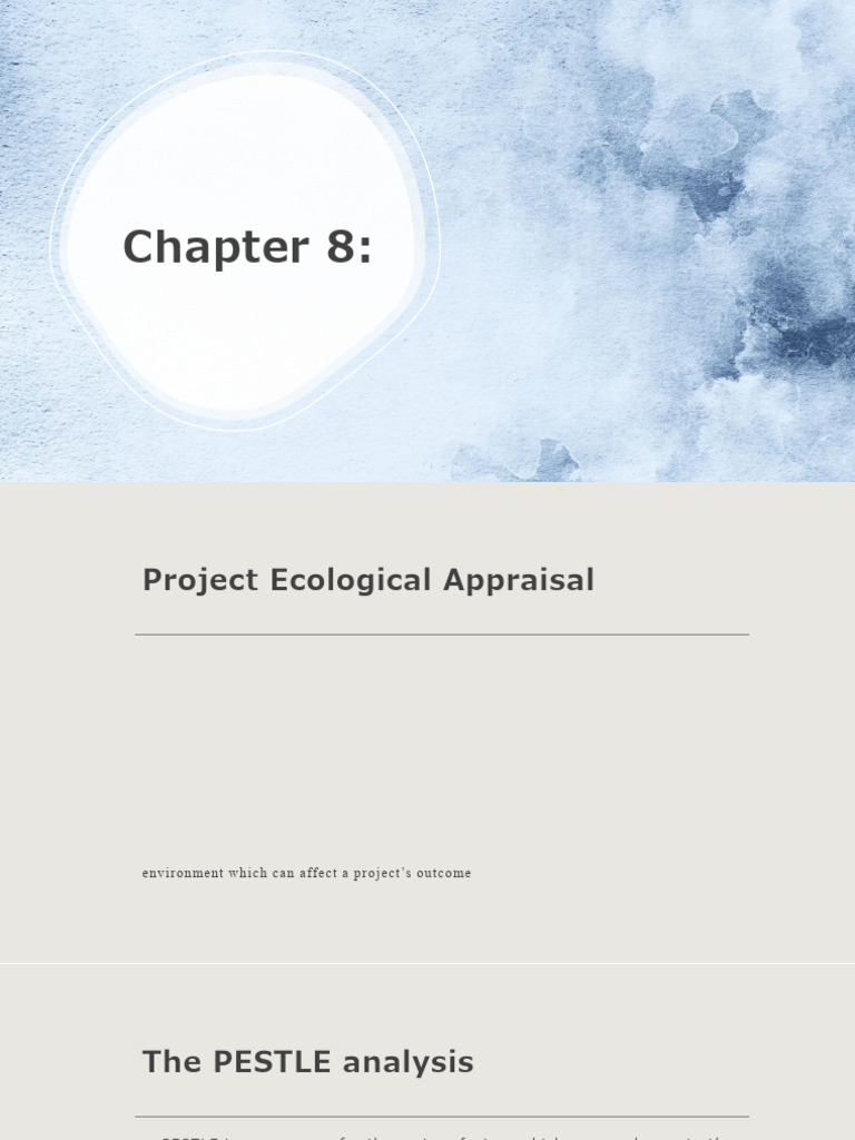 PA - Chapter 8 | PDF | Environmental Impact Assessment | Natural Environment