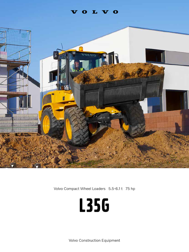 Volvo L35G Wheel Loader Guide | PDF | Truck | Horsepower