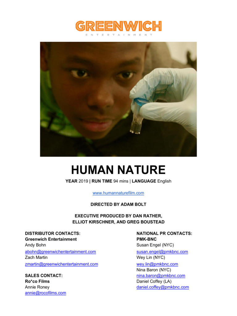 Human Nature Epk 2020 1 | PDF | Virus | Dna