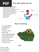 Poem Strict No Breathing Michael Rosen 2 | PDF