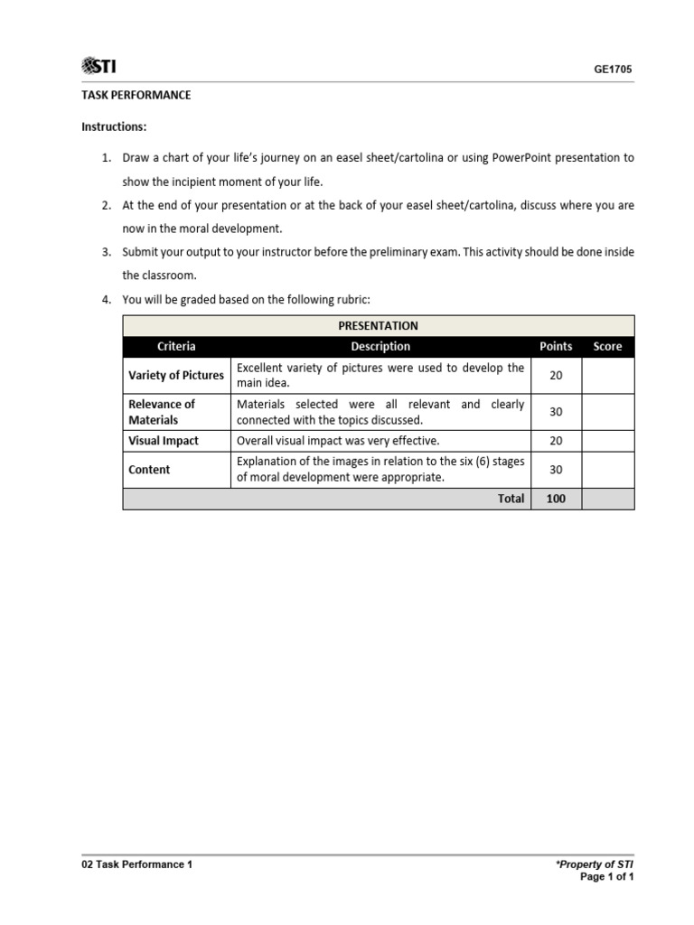 02 Task Performance 1 | PDF