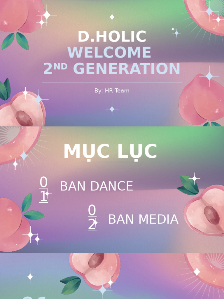 D.HOLIC 2nd Generation Dance Team Guide | PDF | Planets | Planets In ...