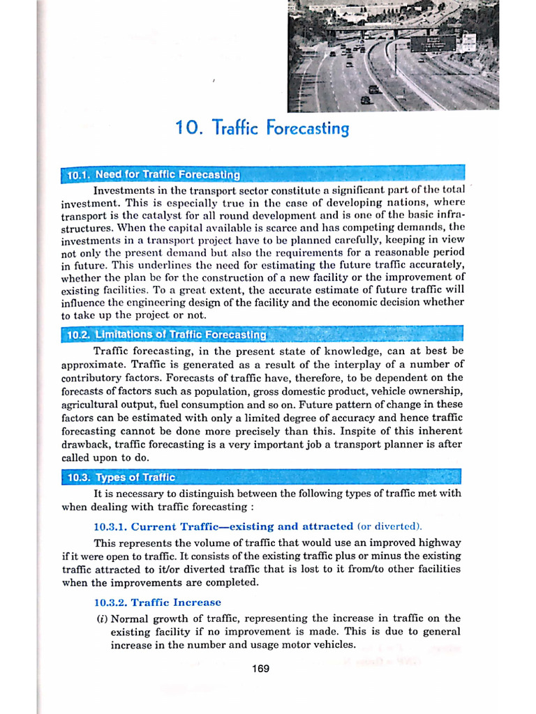 Traffic Forecasting Pdf