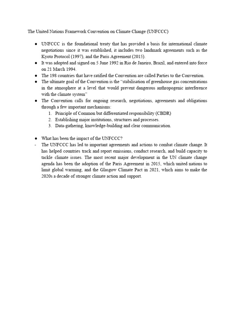 5. UNFCCC-1 | PDF