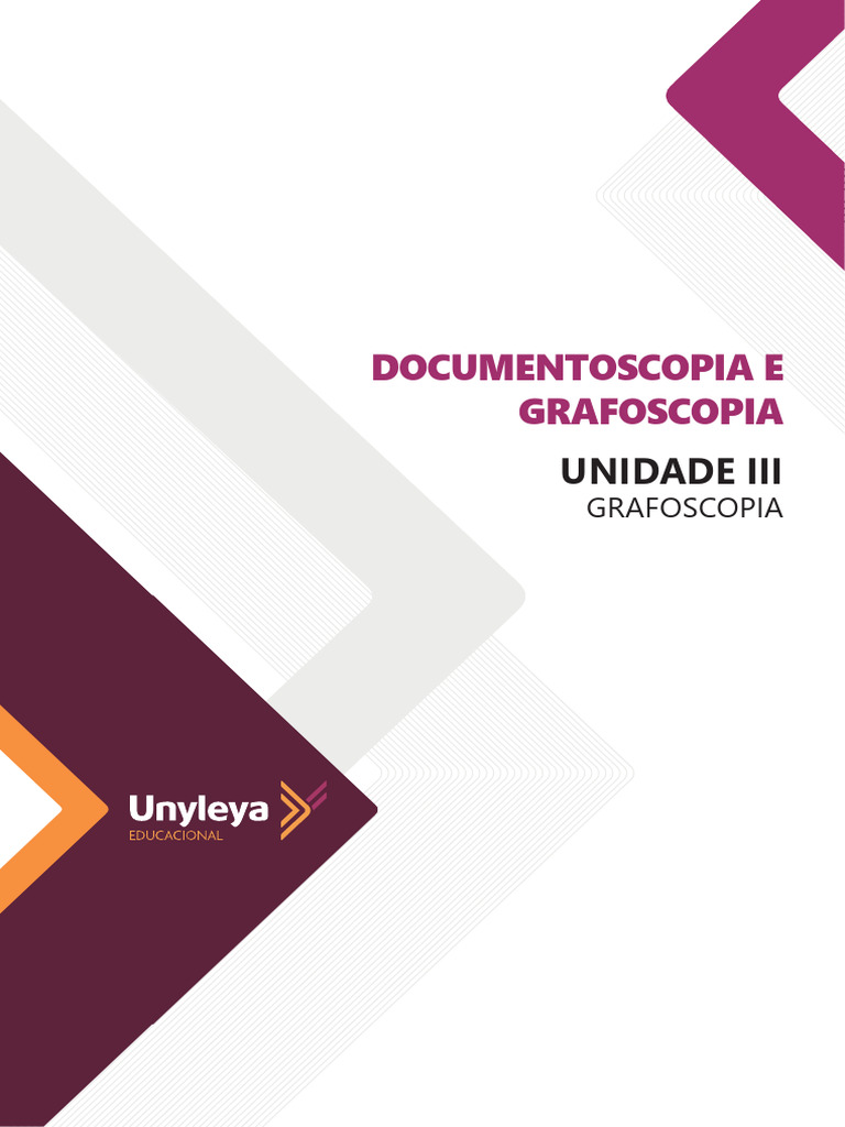 Documentoscopia E Grafoscopia Unidade Iii Pdf Ultravioleta