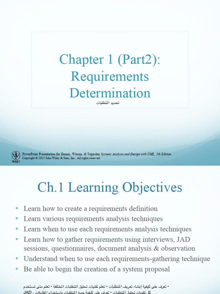 Chap1 (Part2) - Requirements Determination | PDF