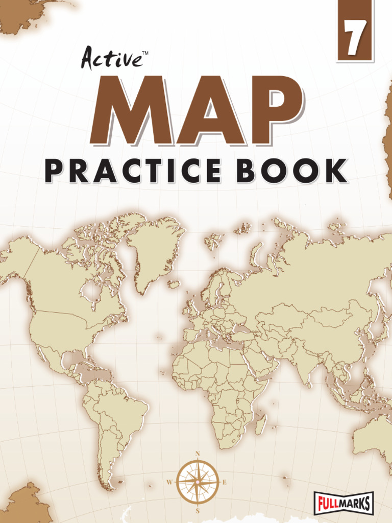 Class 6 Map Practice Book by Full Marks | PDF