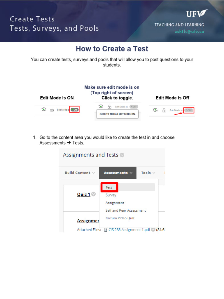 Create-a-Test | PDF | Computing | Software