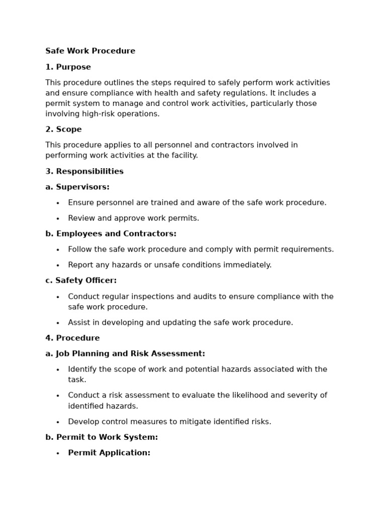Safe Work | PDF | Risk Assessment | Regulatory Compliance