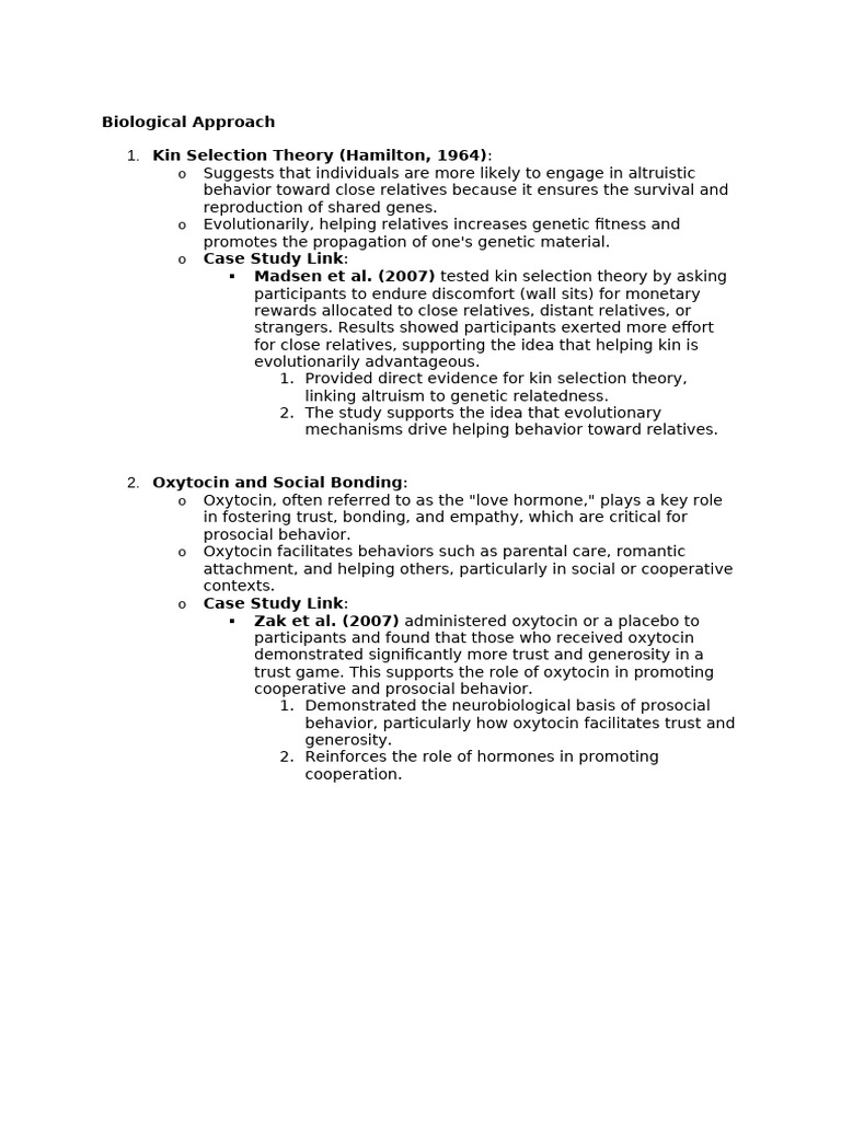 Understanding Prosocial Behavior Theories | PDF | Empathy | Altruism