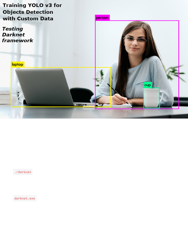 Checking Installation Of Darknet Framework Pdf Computer File Directory Computing