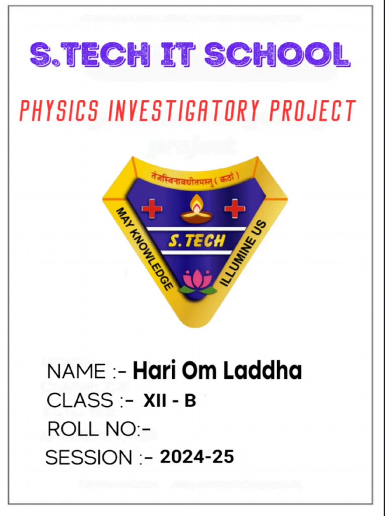 Hari Om physics_copy | PDF