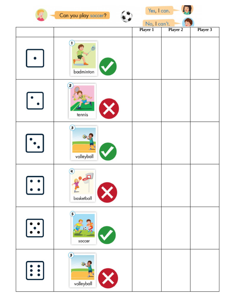 Unit 5 lesson 1 dice game (1) | PDF