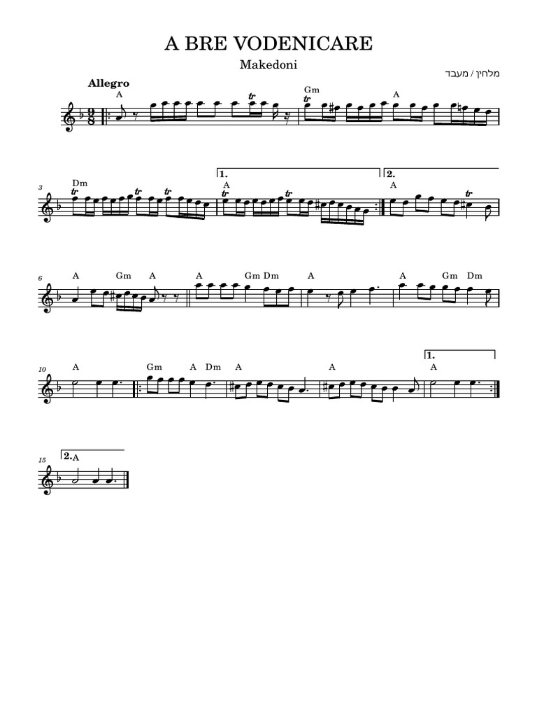 A BRE VODENICARE DM | PDF