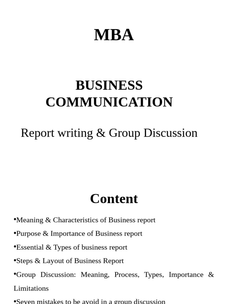 4. Business Report | PDF | Information | Knowledge