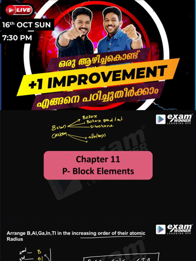 P Block 12. Organic 13. Hydrocarbon - Compressed | PDF