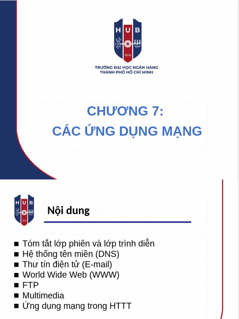 Chương 7 - Các NG D NG M NG | PDF
