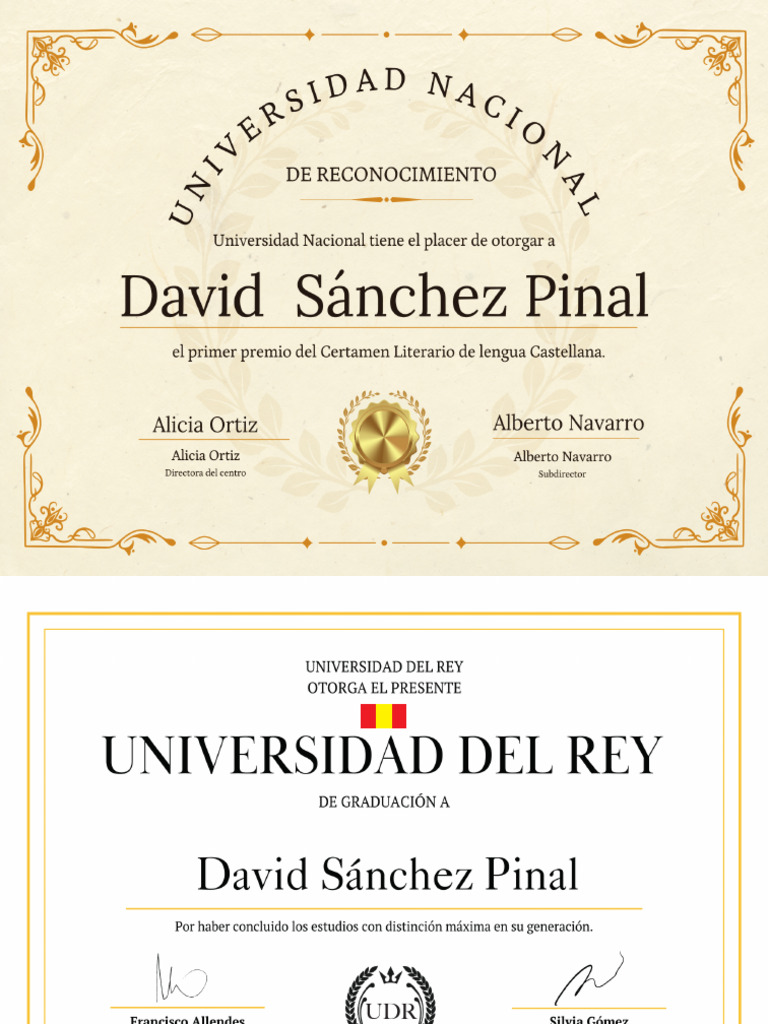 Universidad Diplomas | PDF
