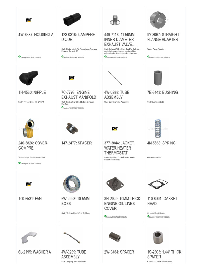 Parts List 21 | PDF