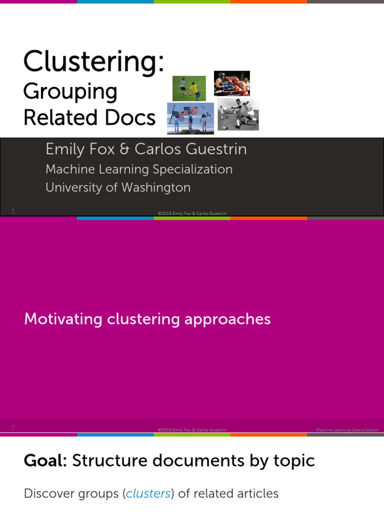 01 Slides Presented in This Module Kmeans Annotated | PDF | Map Reduce ...