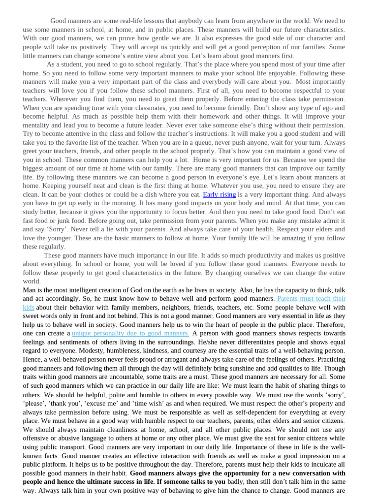 good_manners[1] | PDF