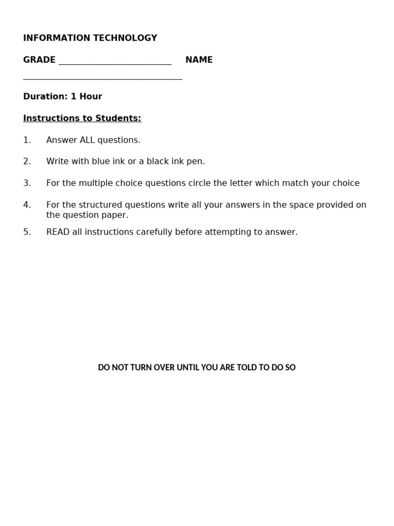 Hardware Test for ICT Expansion | PDF