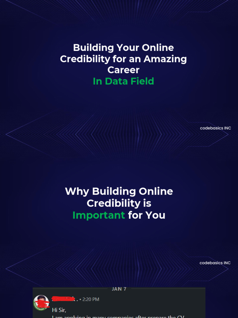 L2 Online Credibility Boot Camp Module | PDF