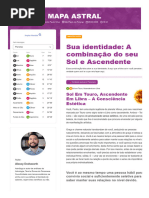 Mapa Astral Personare: Sol e Ascendente | PDF | Signo do zodíaco ...