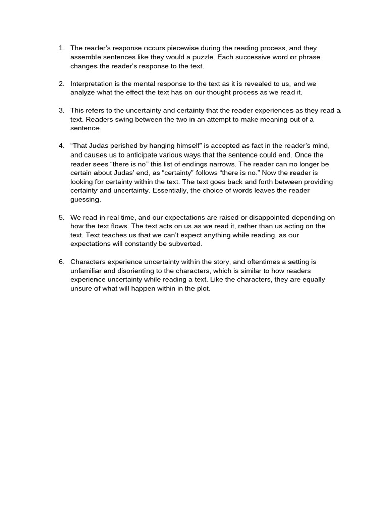 Affective Stylistics | PDF