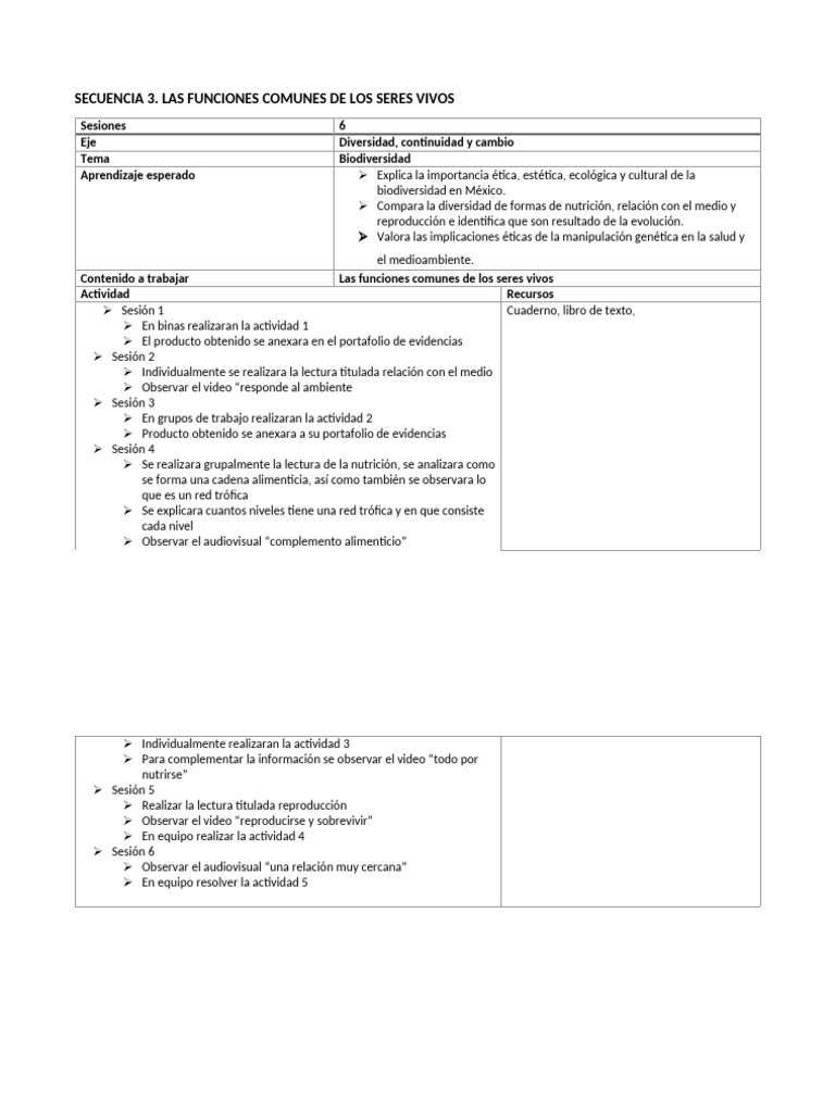 Secuencia 3 | PDF
