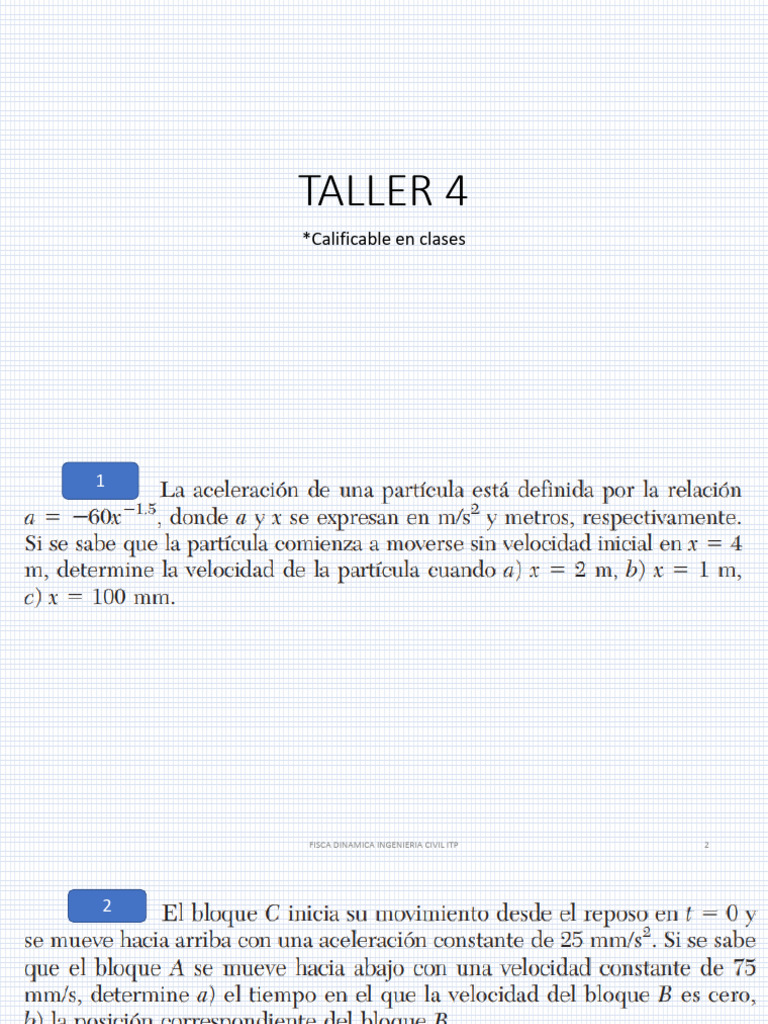 Sesion 13-15 Taller 4 | PDF